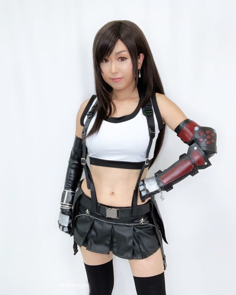 Tifi Tifa Cosplay Wig - Final Fantasy VII Inspired - Etsy