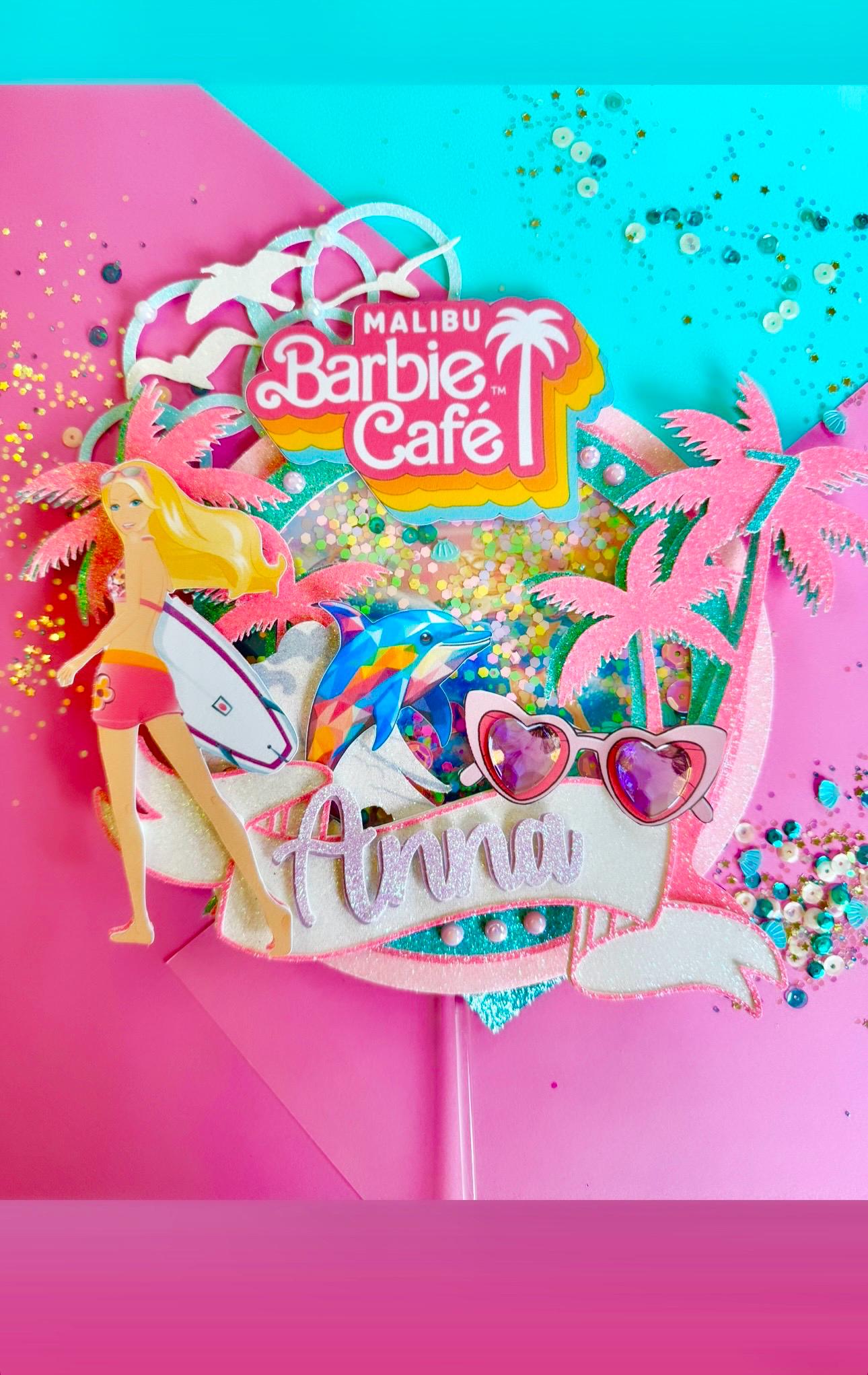 Barbie Malibu Shaker Birthday Cake Topper - Etsy