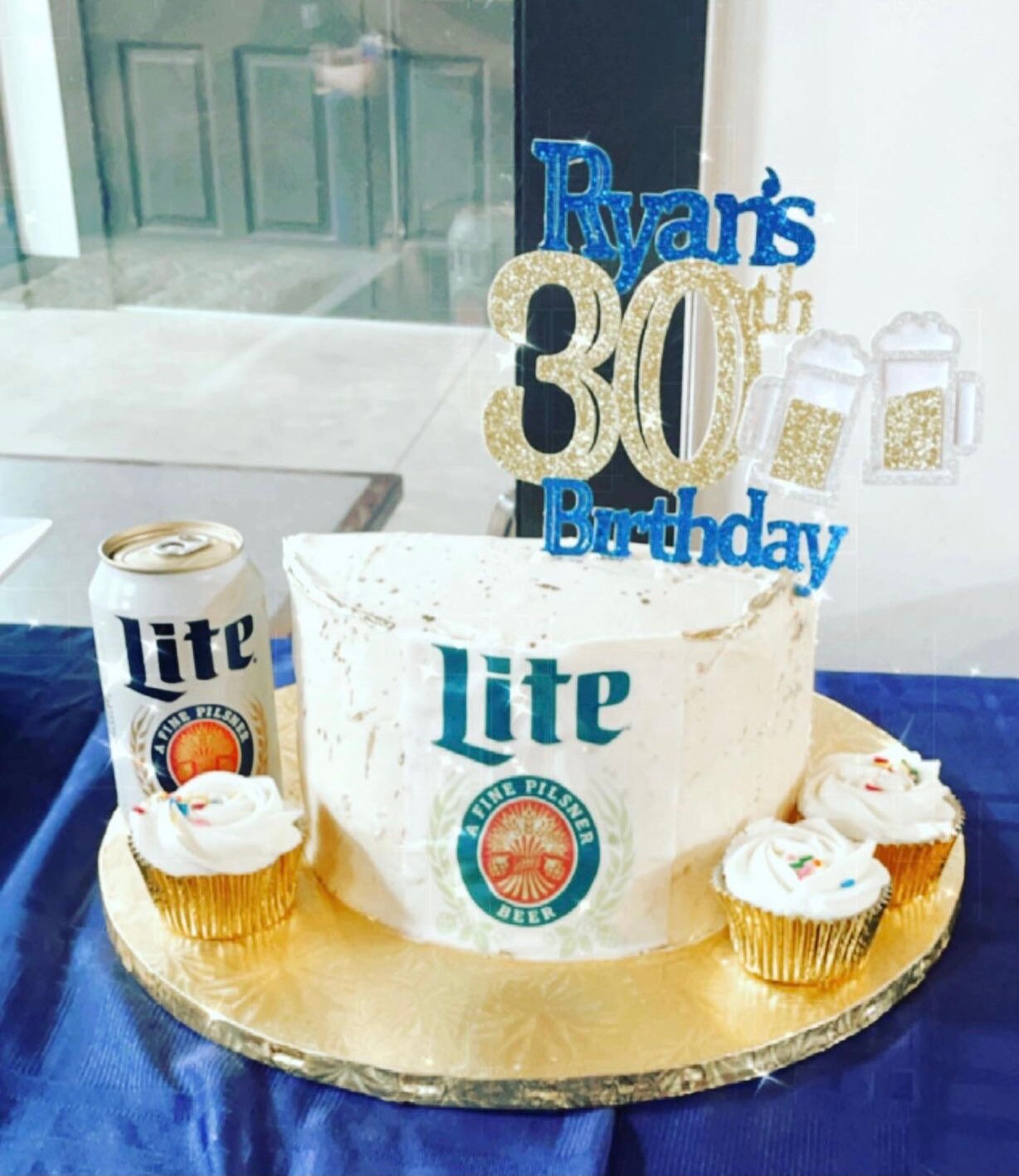 Personalized Beer Birthday Cake Topper - Etsy