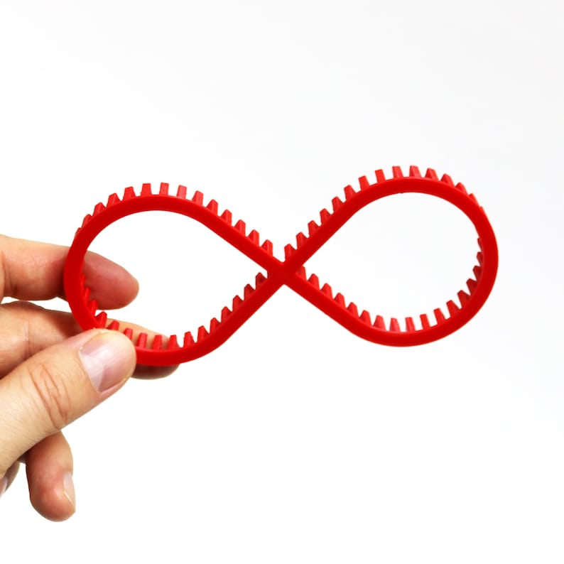 Acrylic Pouring Tool Infinity Symbol Red for - Etsy