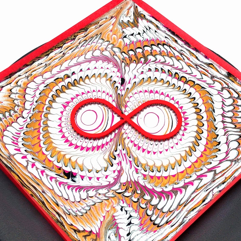 Acrylic Pouring Tool - Infinity Symbol - Red - for Extraordinary ...