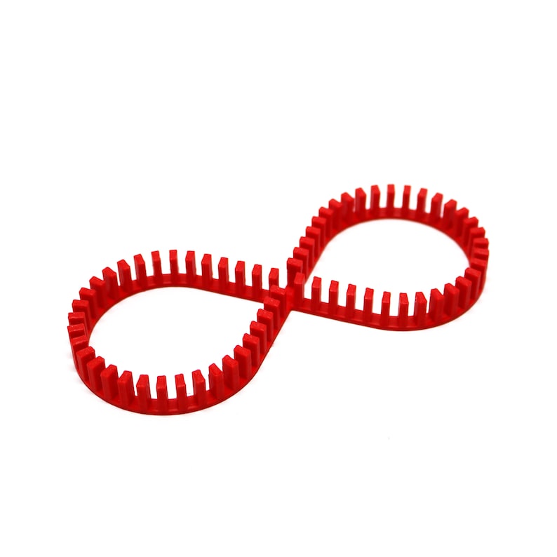 Acrylic Pouring Tool Infinity Symbol Red for - Etsy