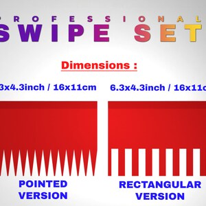 Professional SWIPE TOOL SET©| Set of 2 |for Acrylic Pouring | Easy to ...