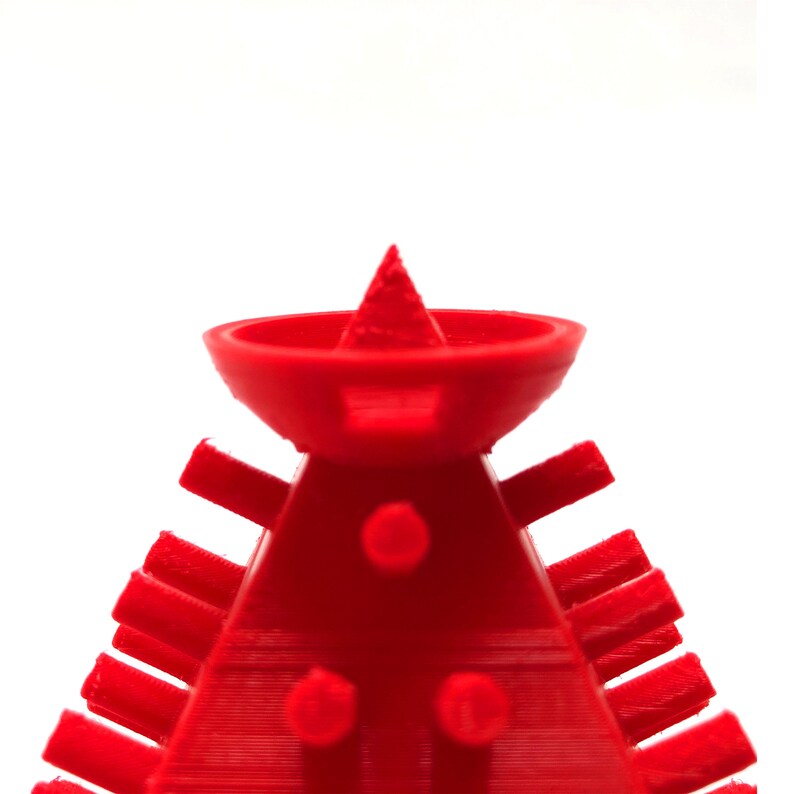 Pharaoh Pyramid - Acrylic Pouring Tool in Pyramid Shape - Red - for ...