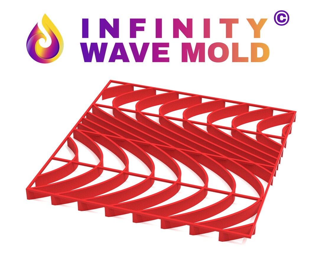 Infinity Waves© - Acrylic Pouring Tool Extraordinary Pouring Results ...