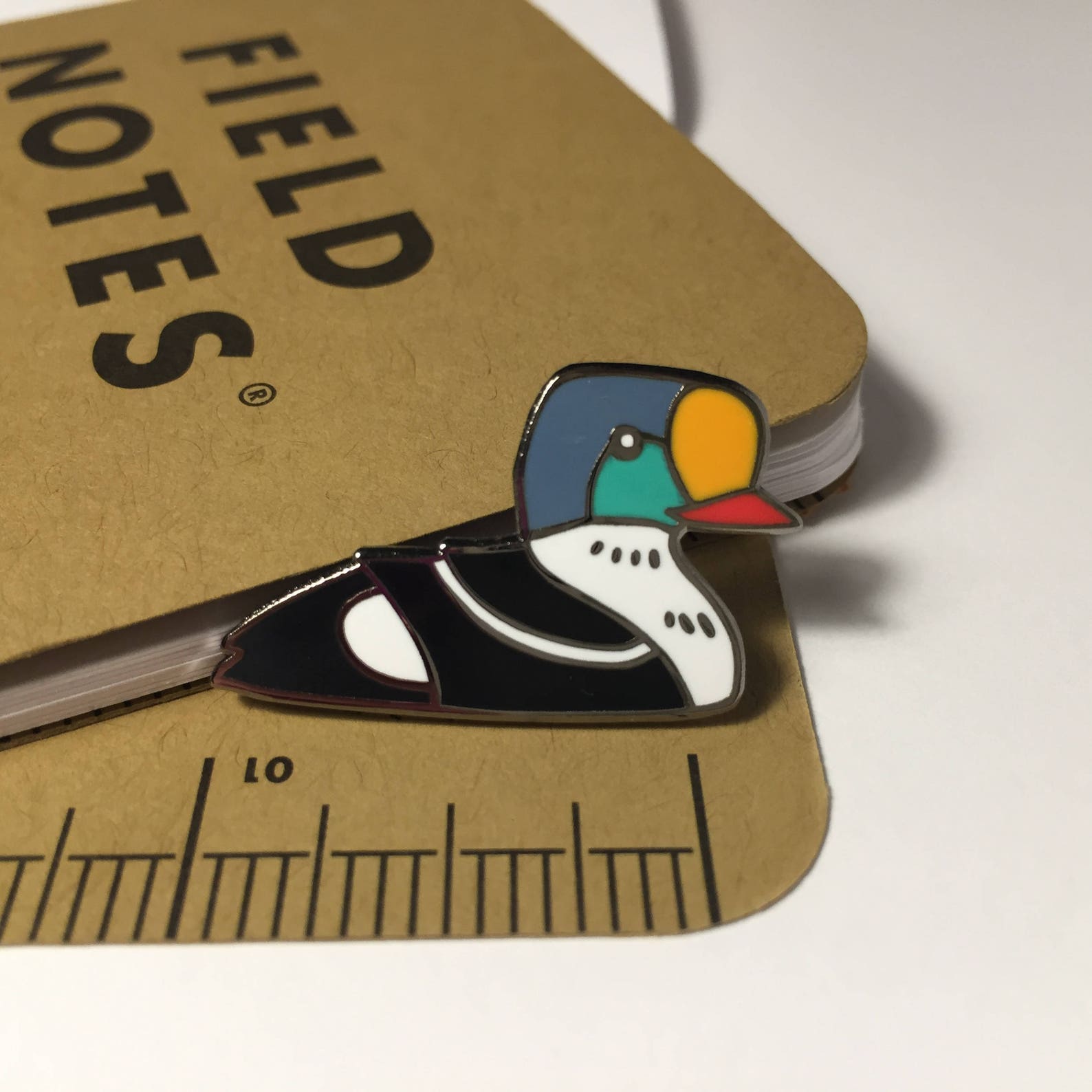 King Eider Duck Enamel Pin - Etsy