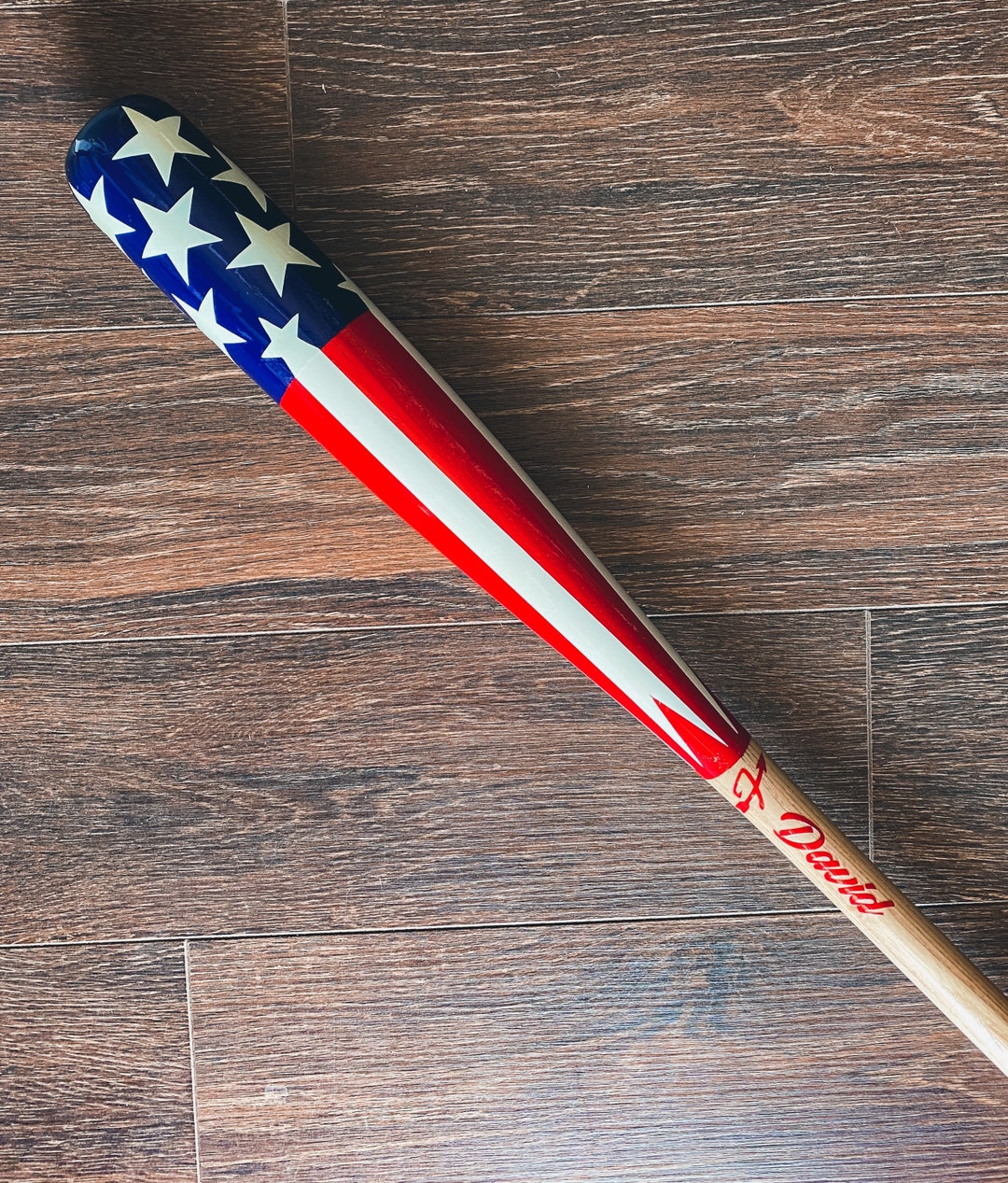 Shooting Stars and Stripes Bat, Game or Display - Etsy