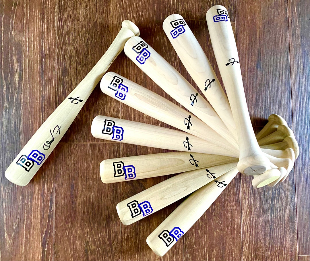 Mini Wood Baseball Bats, Custom Designed Mini Bats, Customizable - Etsy