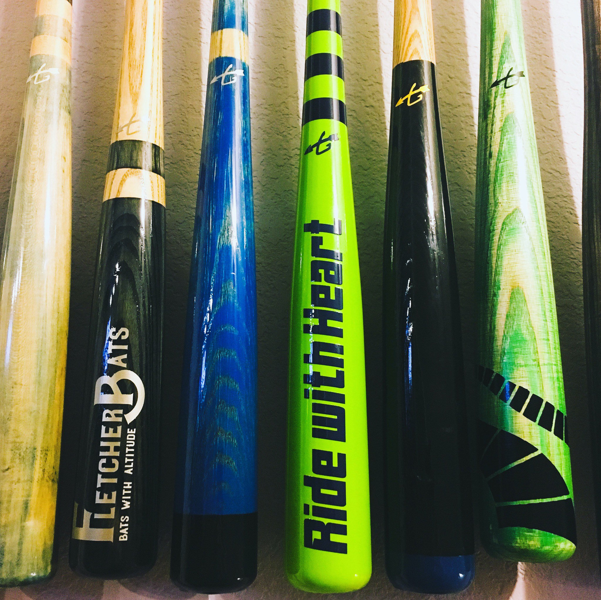 Unique & Custom Turned Baseball, Softball Bats With Custom Design, Name ...