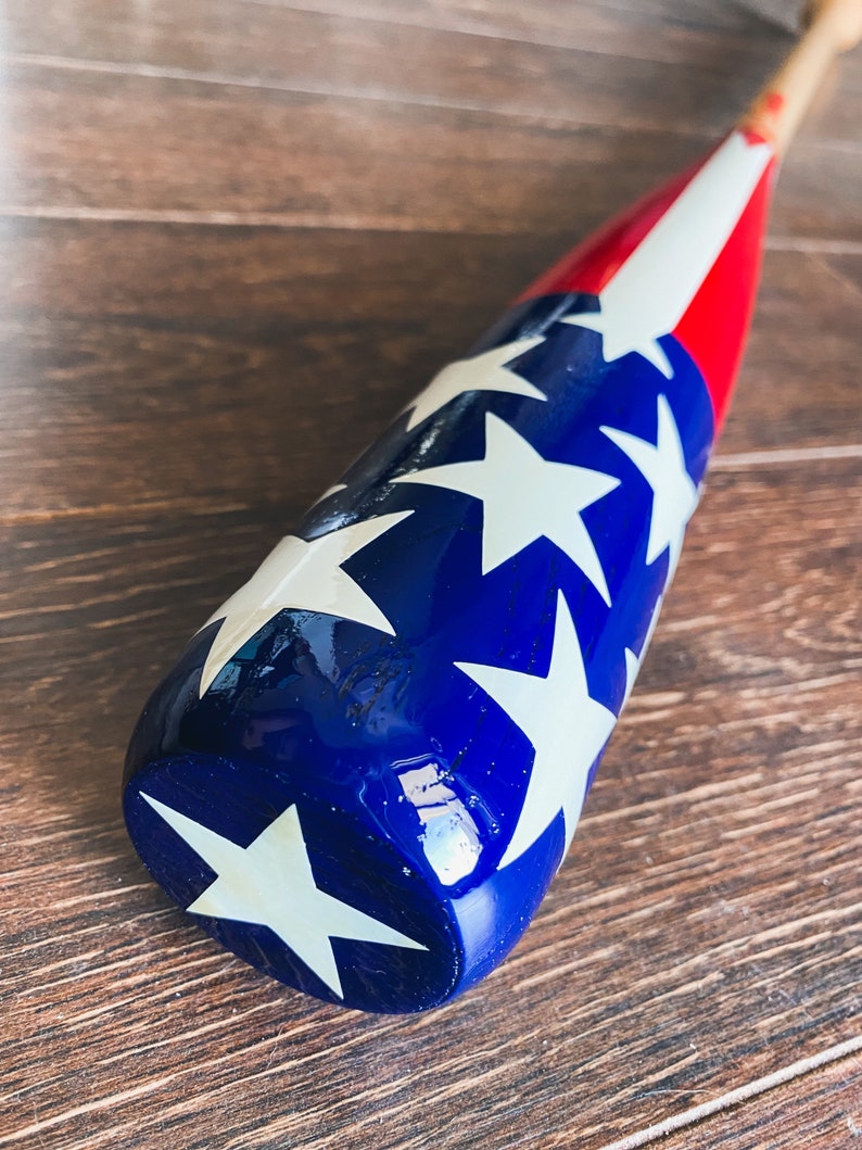 Shooting Stars and Stripes Bat, Game or Display - Etsy