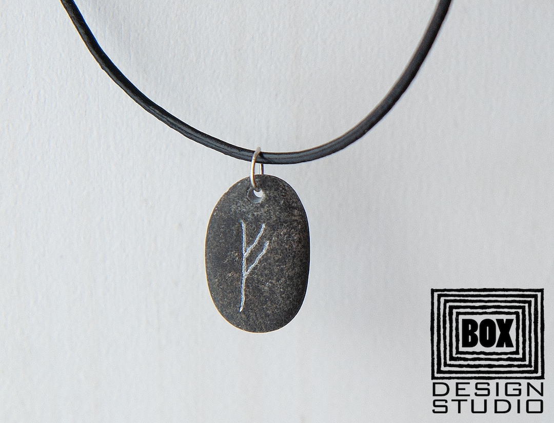 Wealth Happiness Rune Pendant, Gift for Him Personalized, Gift for Her ...