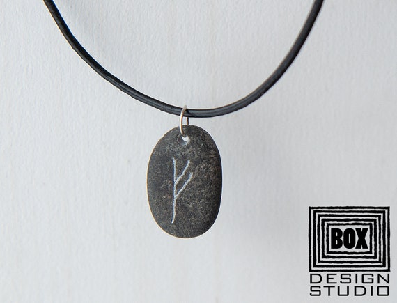 Wealth Happiness Rune Pendant Gift for Him Personalized Gift | Etsy