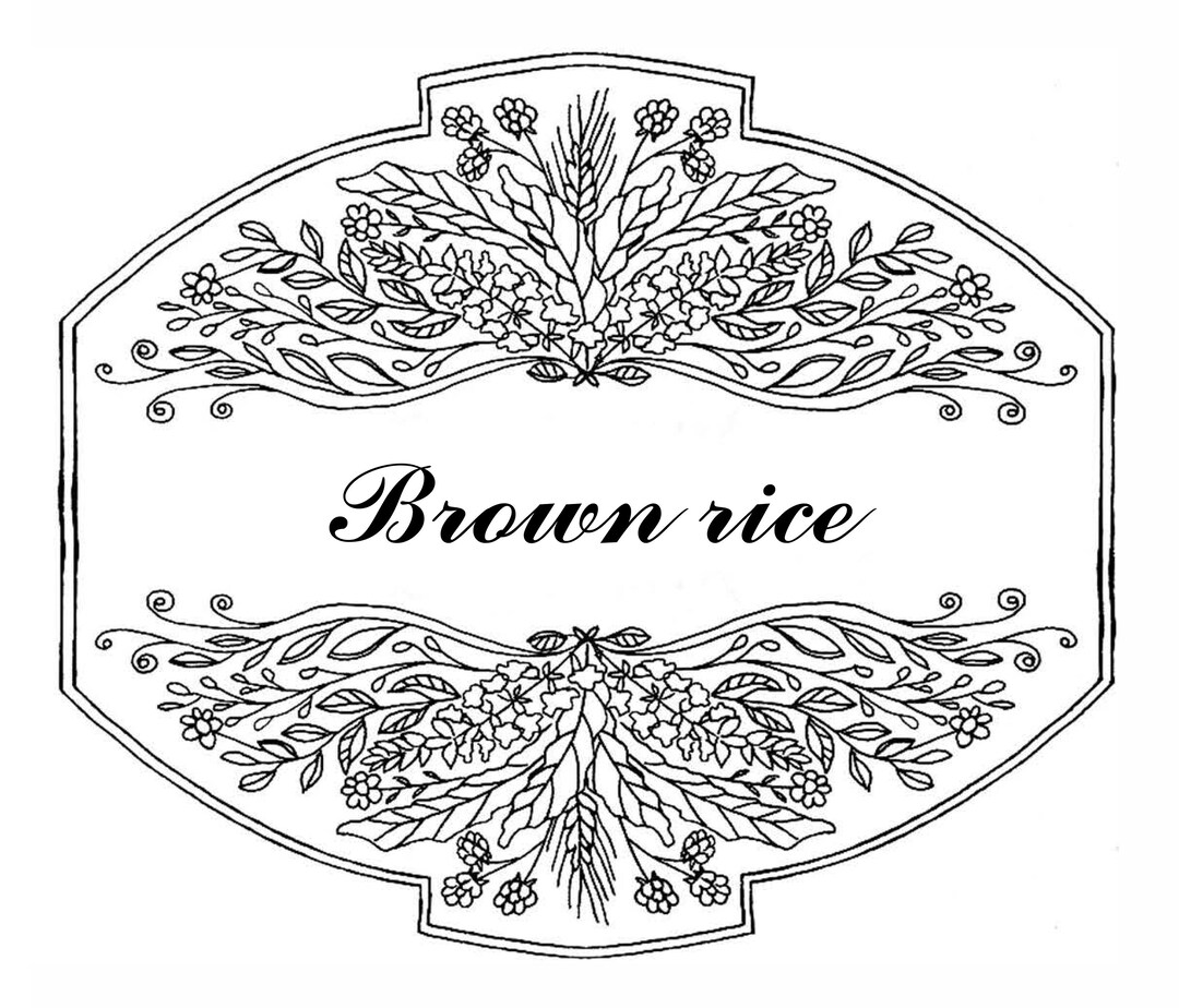 Food Labels Editable Template to Print PDF DOCX Labels for Food ...