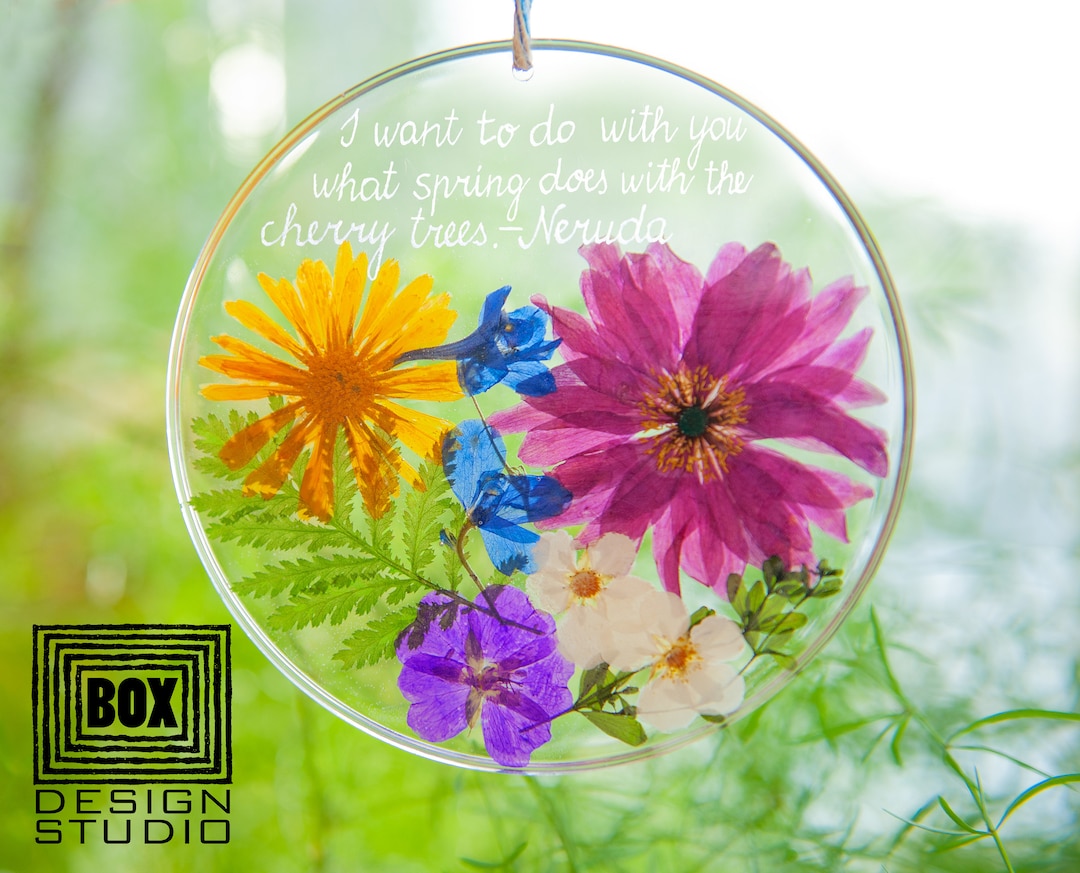 Personalized Gifts Inspirational Quote Suncatcher Etched, Gift for Her ...