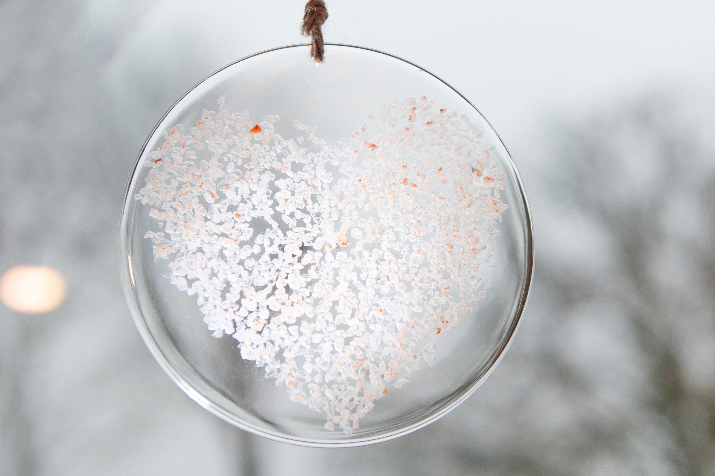 Housewarming Salt Gift for Her Gift for Him Heart of - Etsy