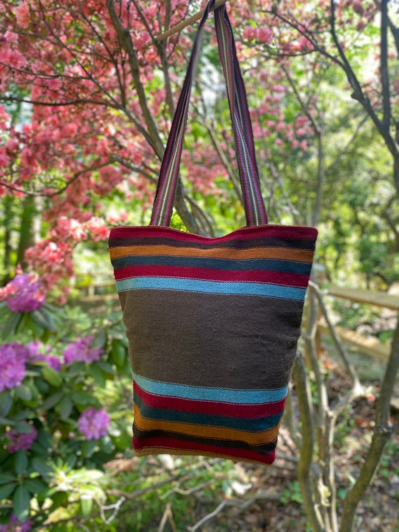 Various Patterns and Colors Peruvian Handmade Tote Bag Purse - Etsy