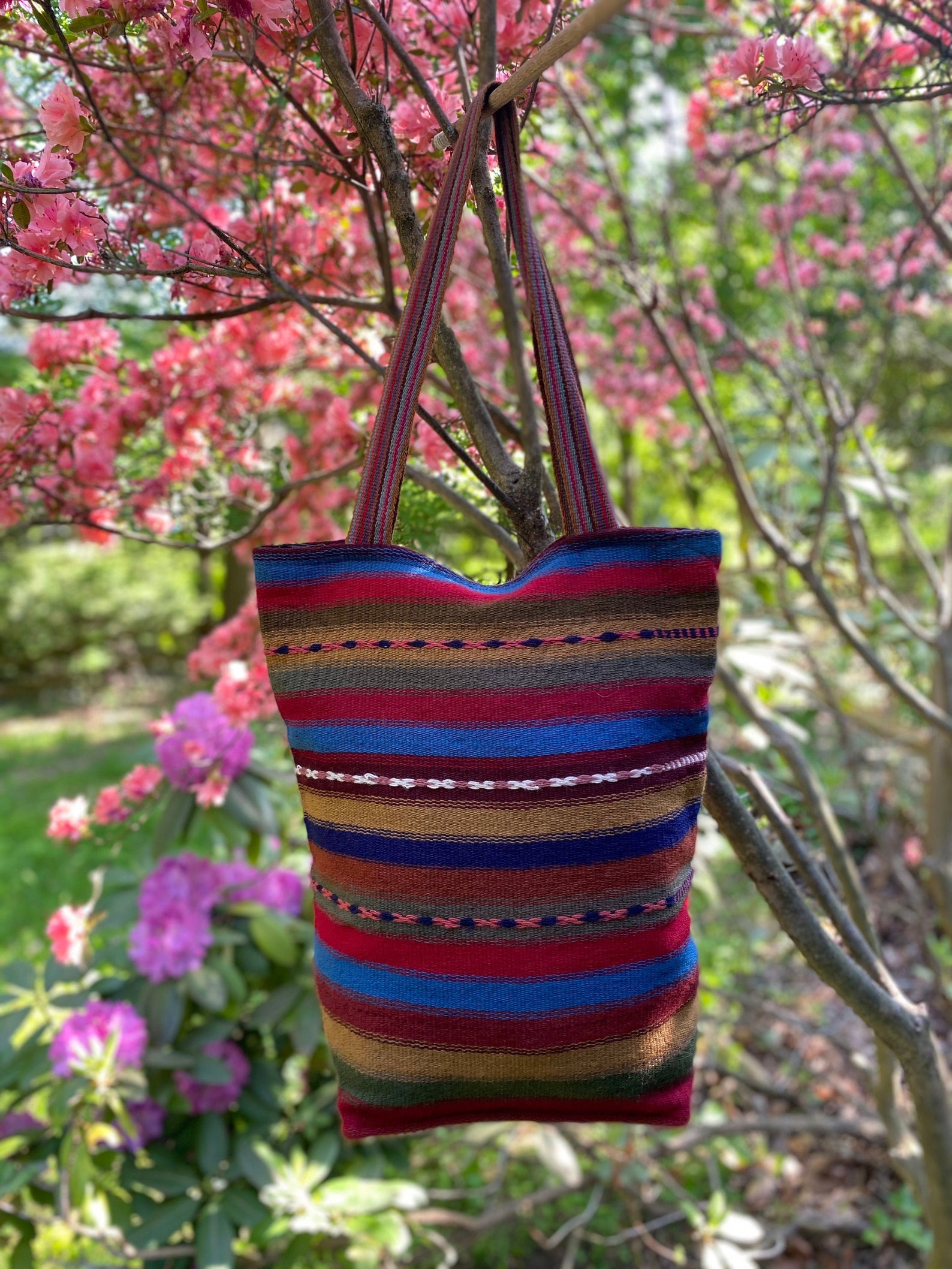 Peruvian Handmade Tote Bag Purse - Etsy