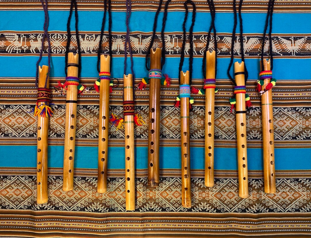 Handcrafted Peruvian Wooden Quena Flute - Etsy