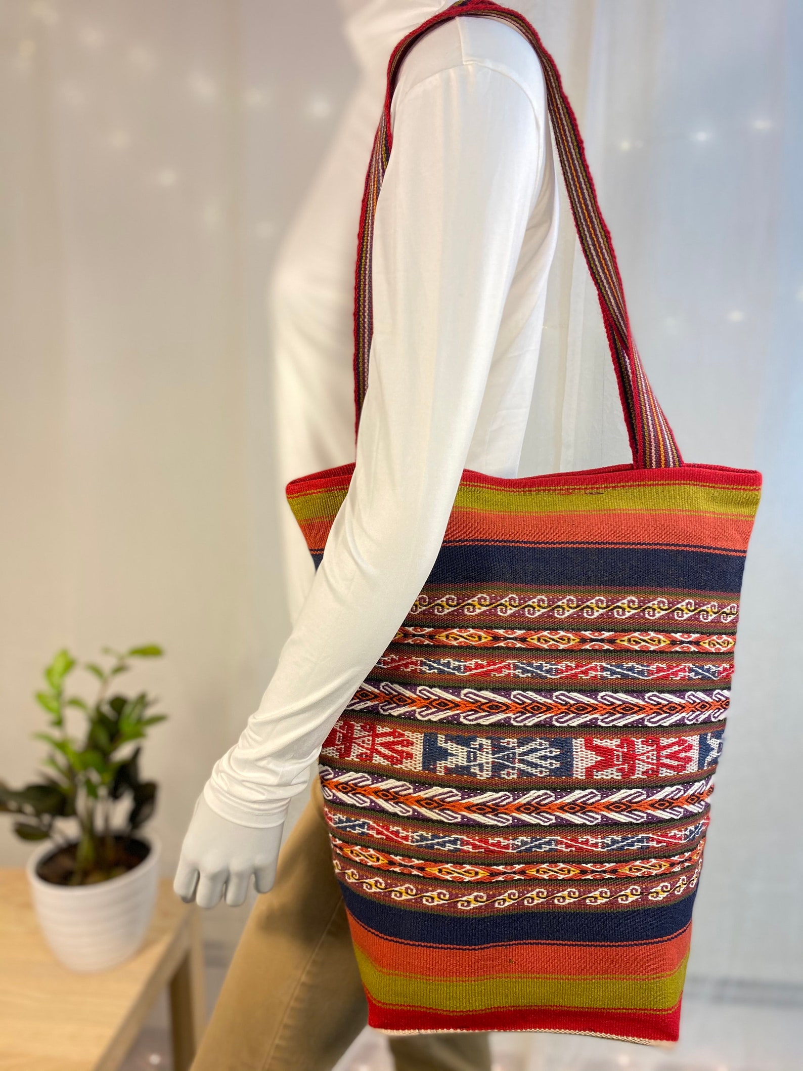 Peruvian Handmade Tote Bag Purse - Etsy