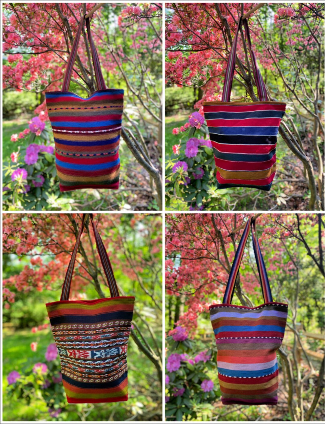 Peruvian Handmade Tote Bag Purse - Etsy