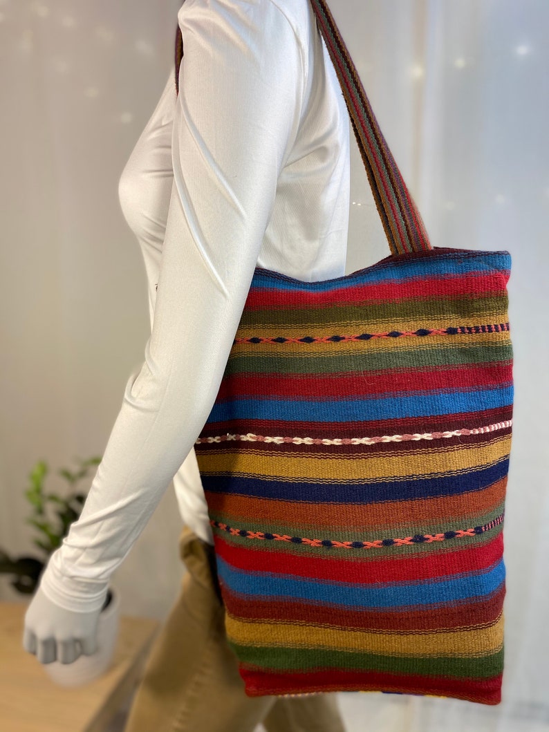 Peruvian Handmade Tote Bag Purse - Etsy