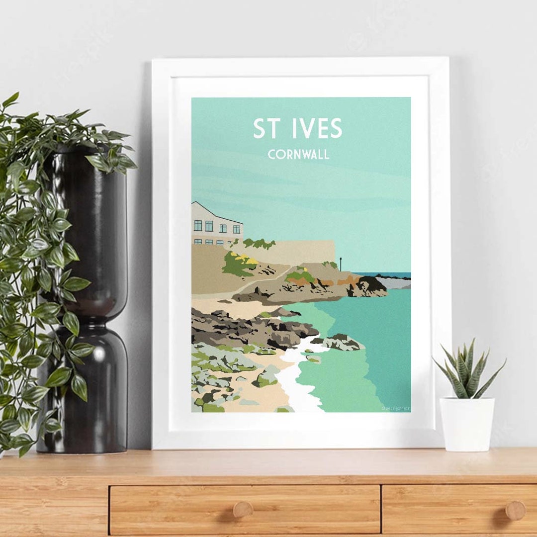 St Ives Print and Greetings Card - Etsy
