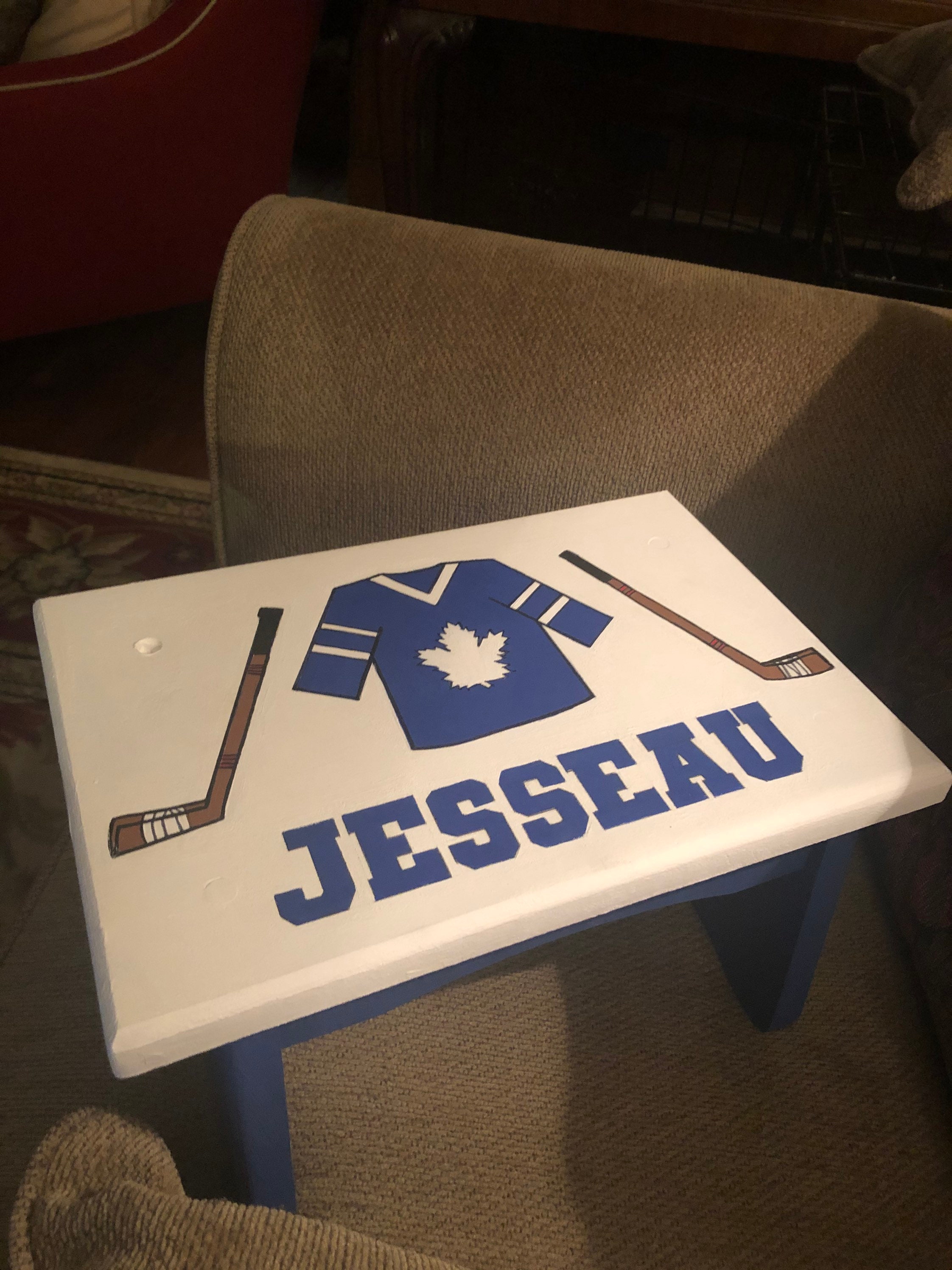 Hockey Step Stool - Etsy