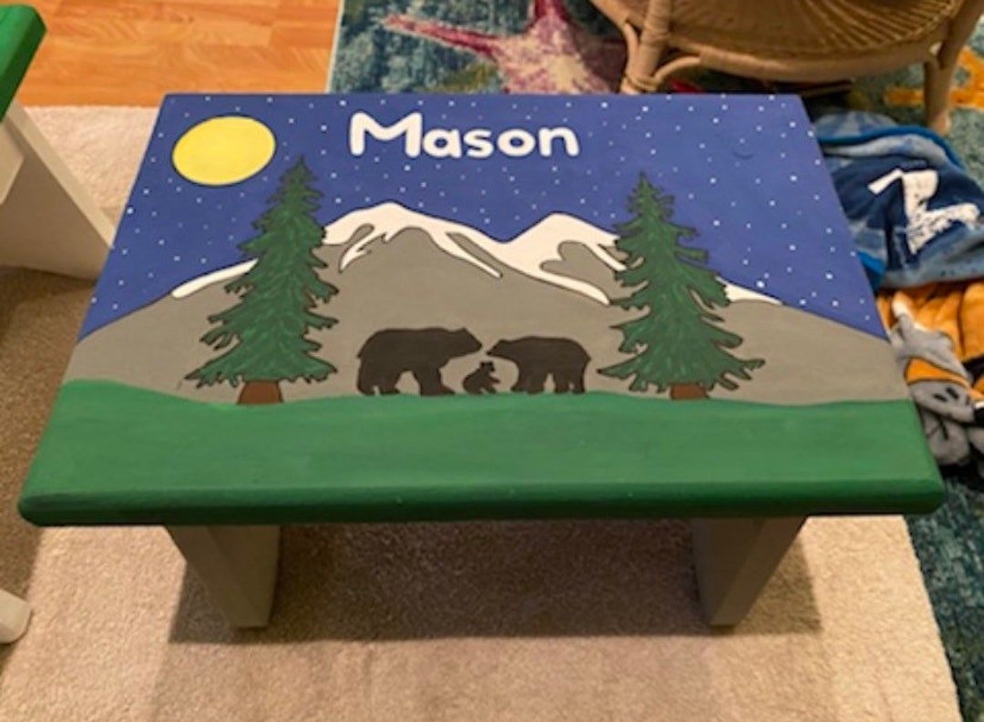 Baby Bear Step Stool - Etsy