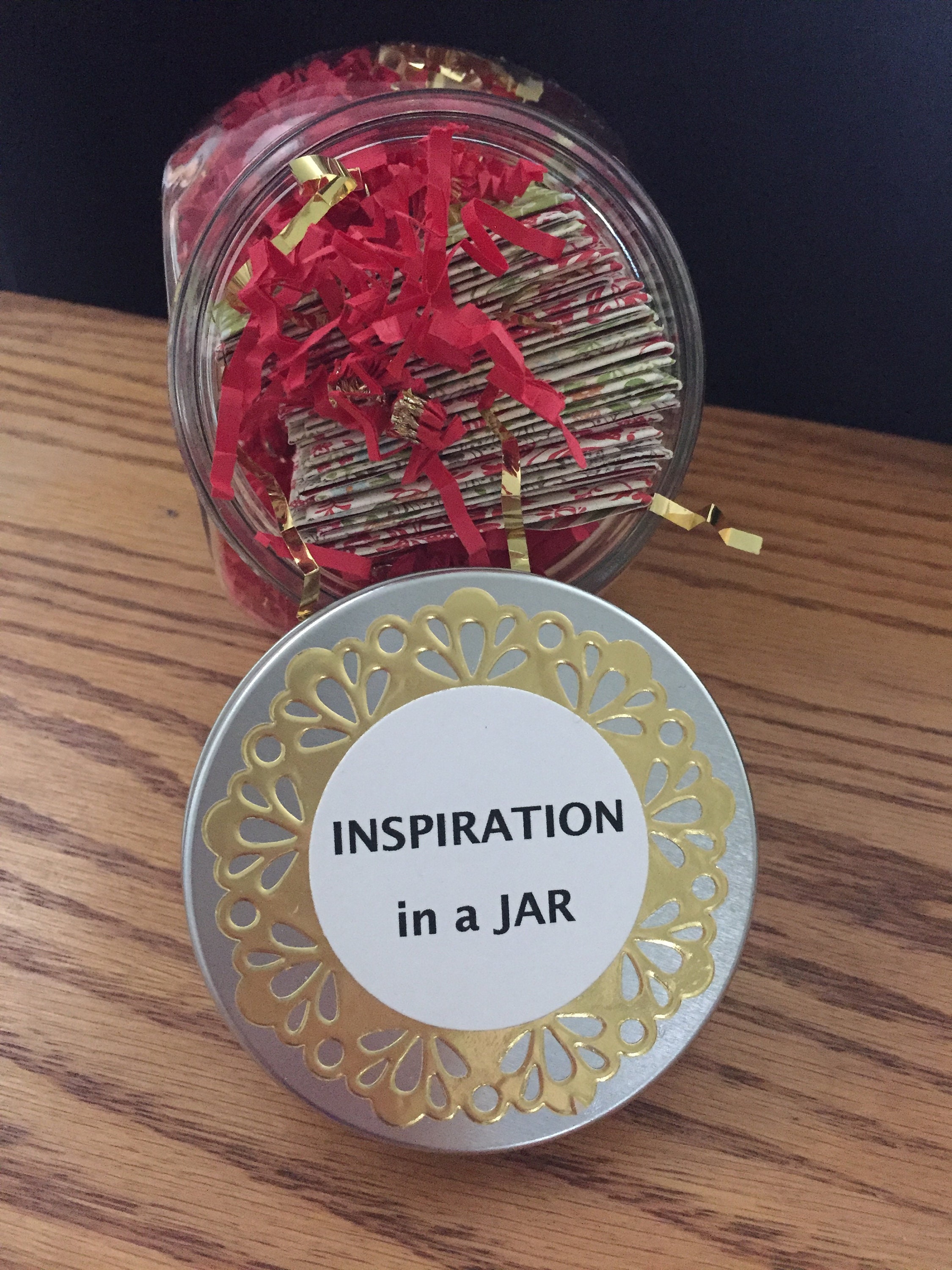 Inspiration in a Jar Gift | Etsy