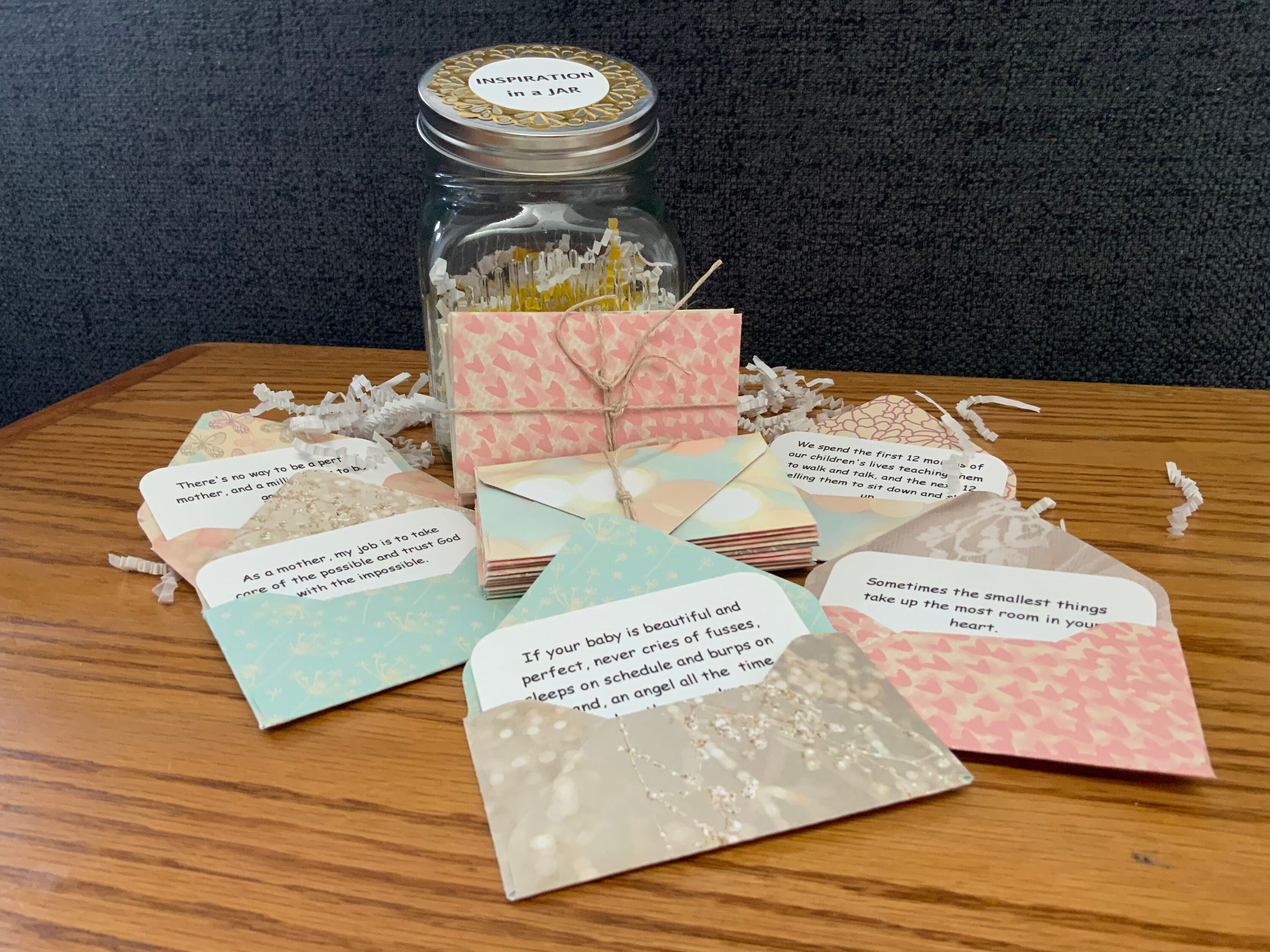 30 Inspirational Quotes in a Jar Unique Gift - Etsy Norway