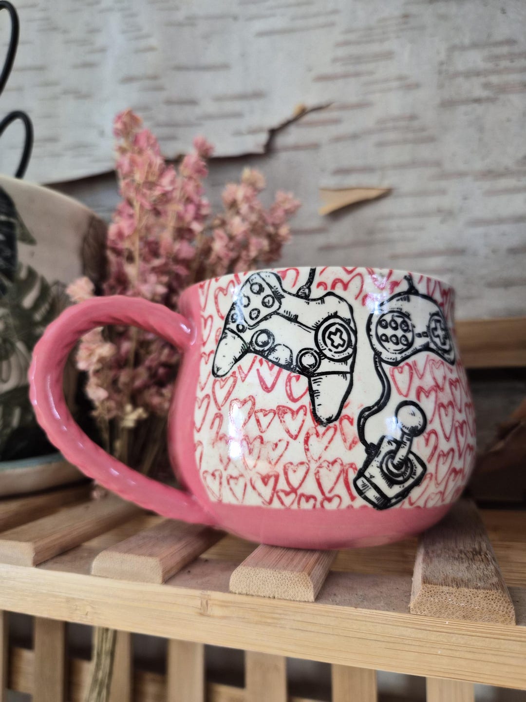 Handmade Video Game Controller Mug | 16oz Ceramic Mug - Etsy