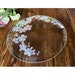 Vintage Coyle Clear Glass Plate With Frosted Floral Design 8'' - Etsy