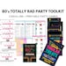 80s TOTALLY RAD Party Toolkit, Printable Signs, Printable Games ...