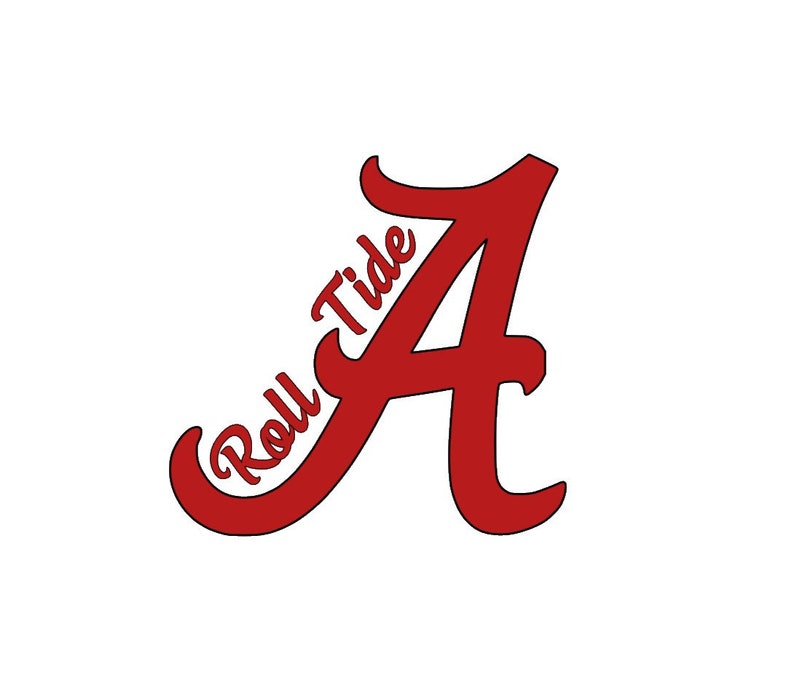 Alabama Roll Tide Decal Sticker - Etsy