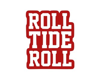 Roll Tide Decal | Etsy