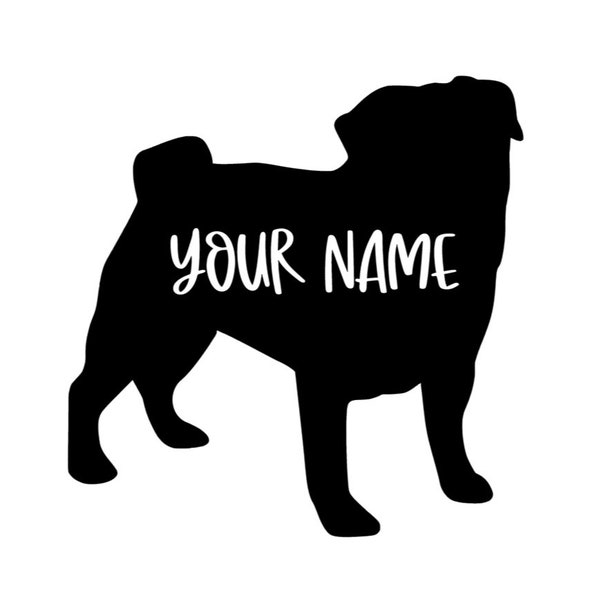 Pug Sticker - Etsy