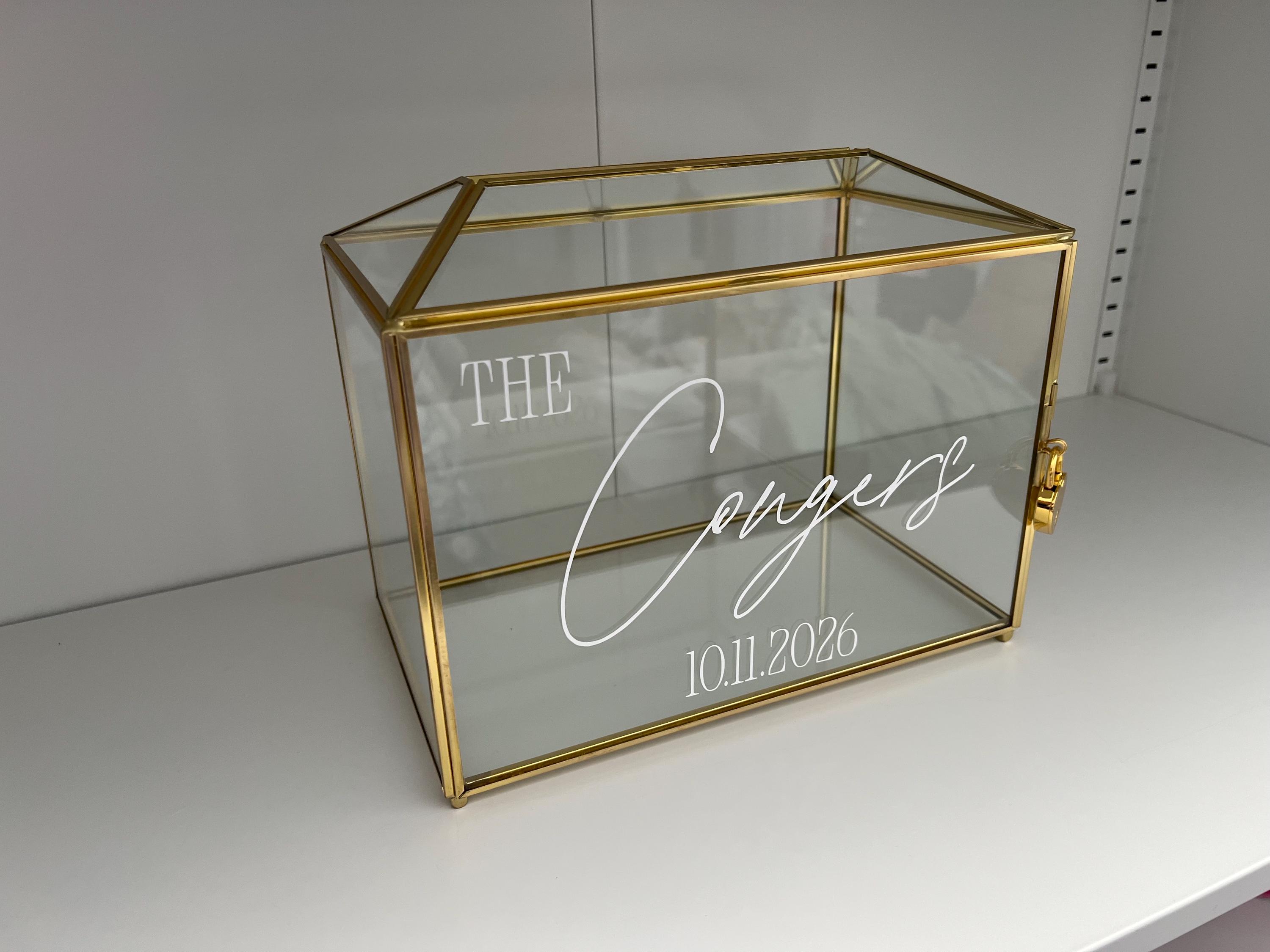 Personalized Card Box - Etsy
