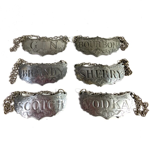 Decanter Tags - Etsy