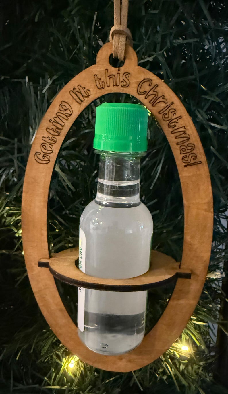 Mini Shooter Liquor Holder Ornament, Wood, Hand Painted - Etsy