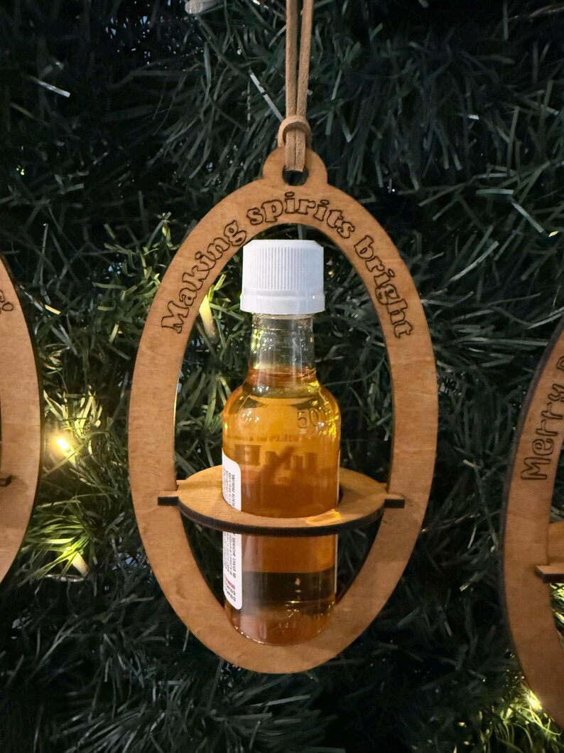 Mini Shooter Liquor Holder Ornament, Wood, Hand Painted - Etsy