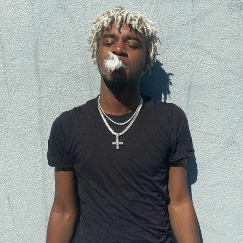 Opium Upside Down Cross Chain Carti / Playboi Carti / Ken - Etsy