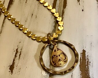 Laser Cut Chain Filigree Chain Fancy Brass Chain 14mm 2Ft | Etsy