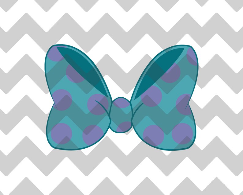 Monsters Bows | SVG | PNG | DXF | Inc - Etsy