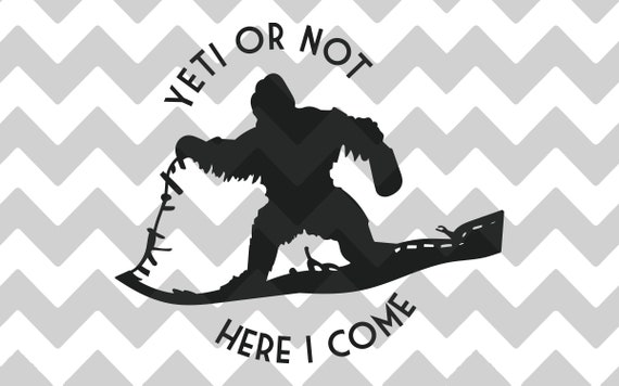 Yeti or Not Here I Come Expedition Everest Animal Kingdom - Etsy