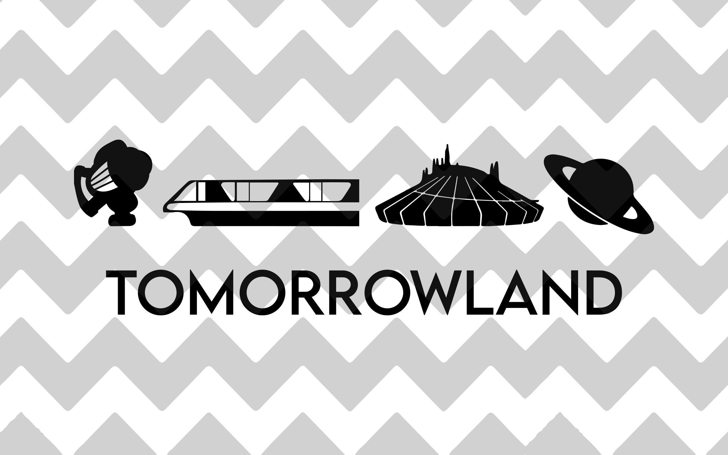 Tomorrowland Wdw SVG EPS DXF - Etsy