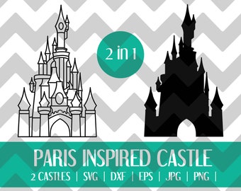 Castle Svg - Etsy