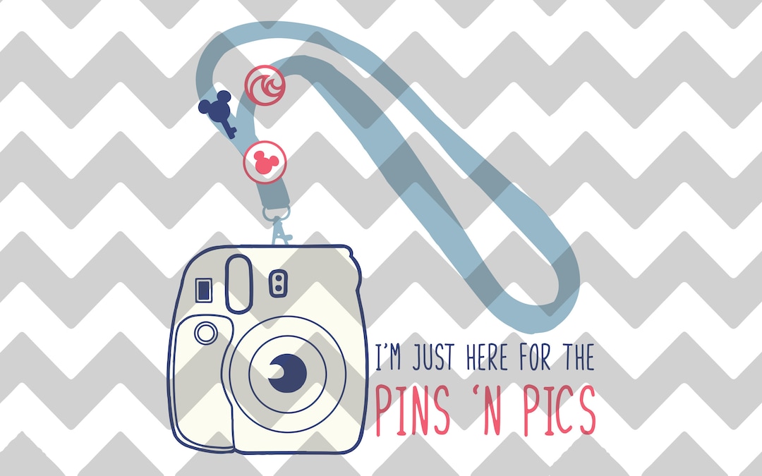 I'm Just Here for the Pins N Pics | SVG | PNG | DXF - Etsy