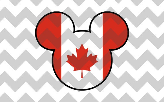 Canada Epcot World Showcase Flags SVG PNG JPG | Etsy
