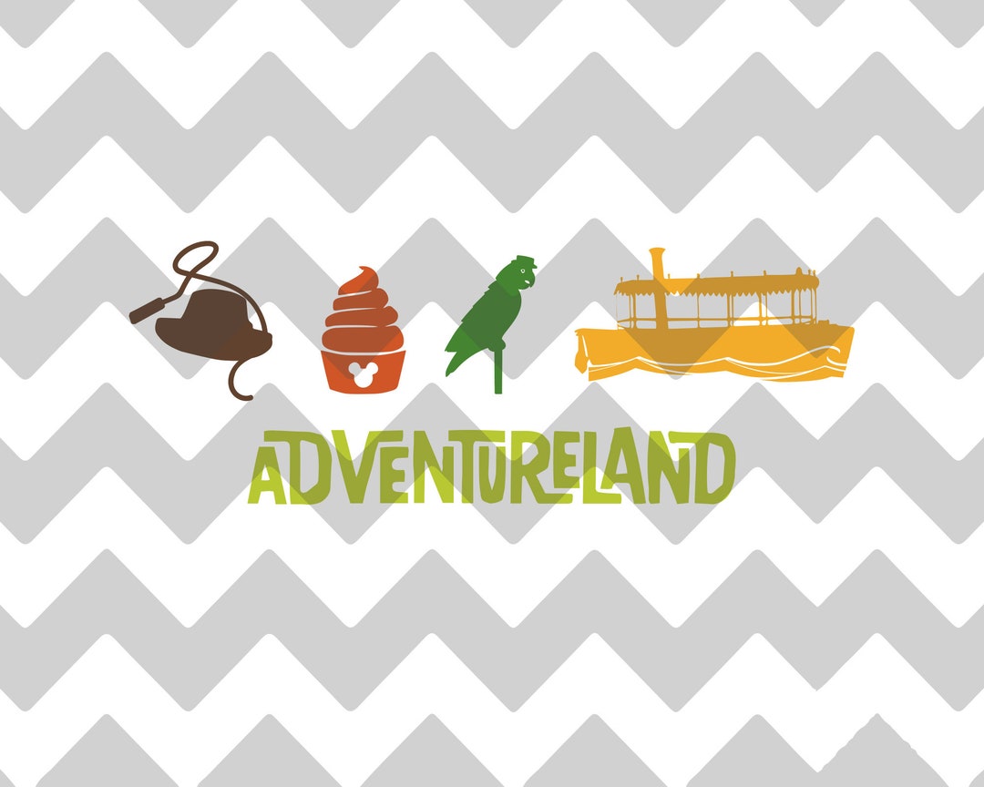Adventureland Inspired | California | SVG | EPS | DXF - Etsy