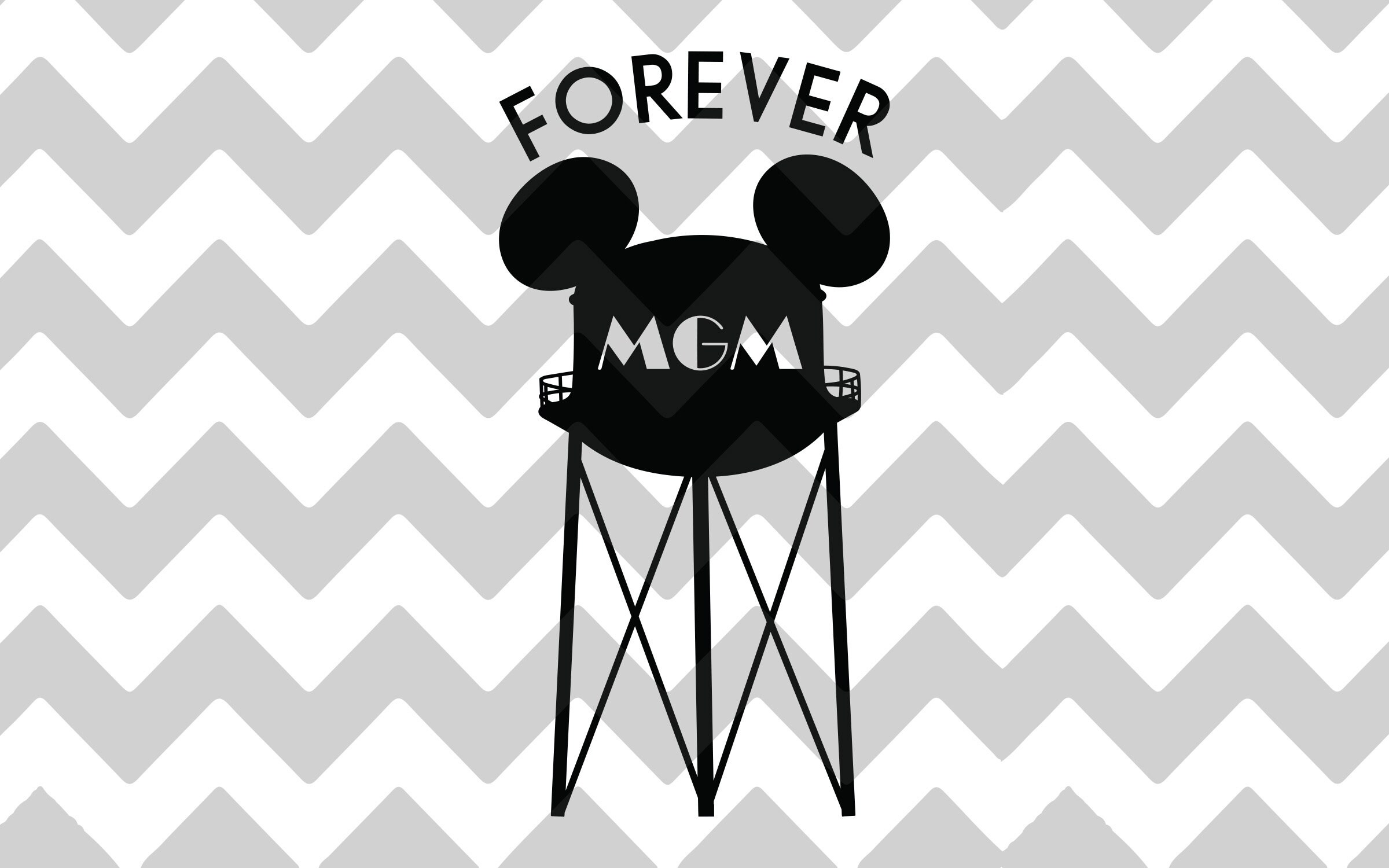 Forever MGM Studios SVG JPG Earffel Tower - Etsy